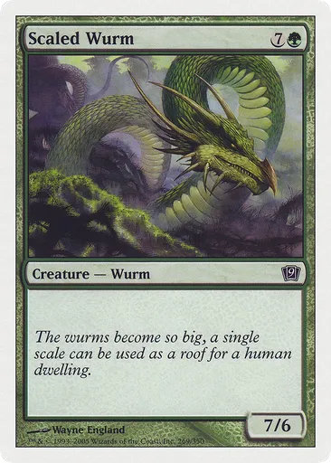 Scaled Wurm - Arena Anthology IV - MTG - Untapped.gg
