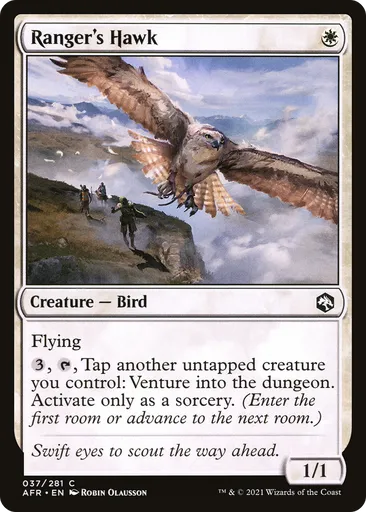 Ranger's Hawk - Adventures in the Forgotten Realms - MTG - Untapped.gg