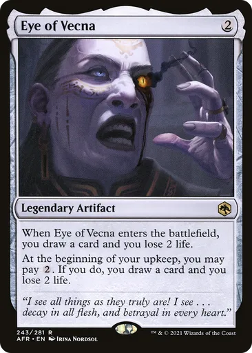 Eye of Vecna - Adventures in the Forgotten Realms - MTG - Untapped.gg