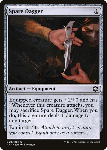 Spare Dagger - Adventures in the Forgotten Realms - MTG - Untapped.gg