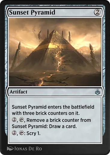 Sunset Pyramid - Amonkhet Remastered - MTG - Untapped.gg