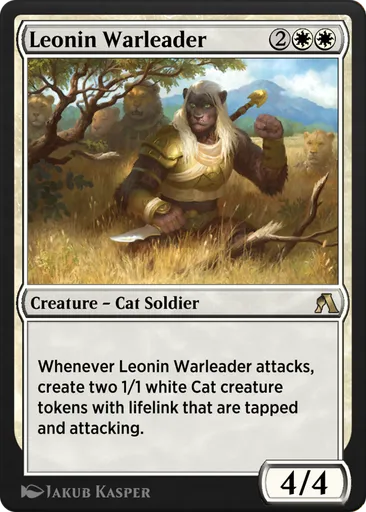 Leonin Warleader - Arena New Player Experience B - MTG - Untapped.gg