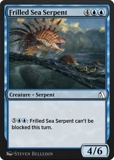 Frilled Sea Serpent - - MTG - Untapped.gg