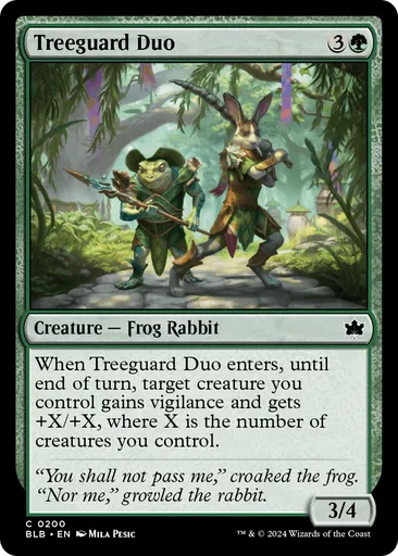 Treeguard Duo - Bloomburrow - MTG - Untapped.gg