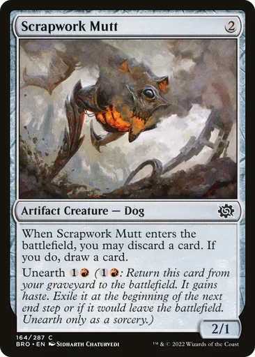 Scrapwork Mutt - The Brothers' War - MTG - Untapped.gg