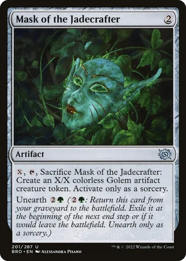 Mask of the Jadecrafter - The Brothers' War - MTG - Untapped.gg