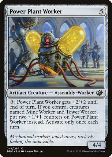 Power Plant Worker - The Brothers' War - MTG - Untapped.gg
