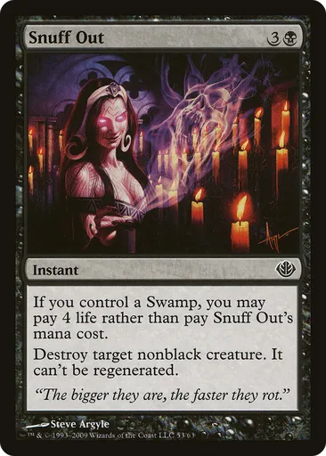 Snuff Out - ? - 万智牌 - Untapped.gg