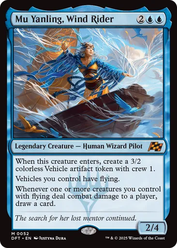 Mu Yanling, Wind Rider - Aetherdrift - MTG - Untapped.gg