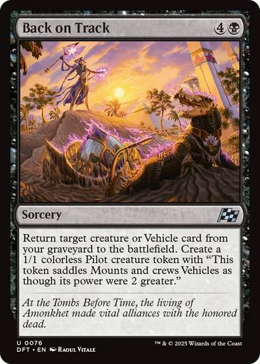 Back on Track - Aetherdrift - MTG - Untapped.gg