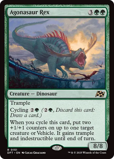 Agonasaur Rex - Aetherdrift - MTG - Untapped.gg