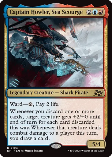 Captain Howler, Sea Scourge - Aetherdrift - MTG - Untapped.gg