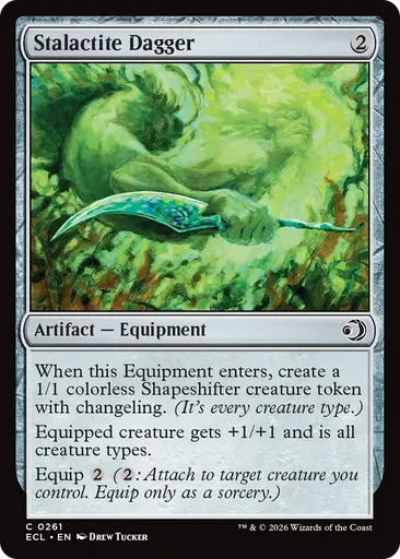 Stalactite Dagger - Lorwyn Eclipsed - MTG - Untapped.gg