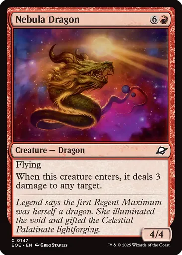 Nebula Dragon - Edge of Eternities - MTG - Untapped.gg