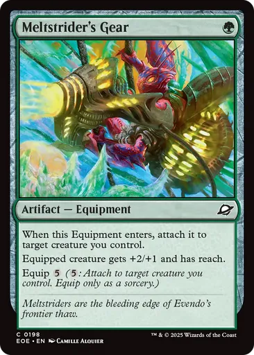 Meltstrider's Gear - Edge of Eternities - MTG - Untapped.gg