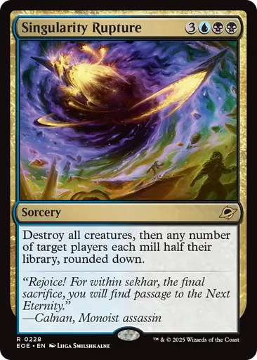 Singularity Rupture - Edge of Eternities - MTG - Untapped.gg