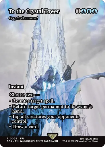 Cryptic Command - Final Fantasy: Through the Ages - MTG - Untapped.gg