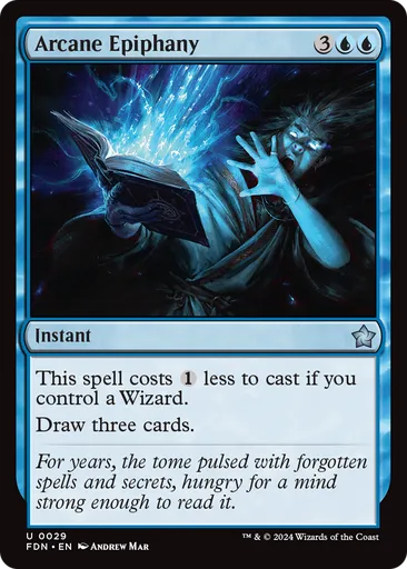 Arcane Epiphany - Foundations - MTG - Untapped.gg