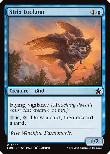 Strix Lookout - Foundations - MTG - Untapped.gg
