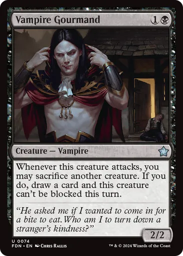 Vampire Gourmand - Foundations - MTG - Untapped.gg