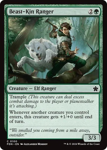 Beast-Kin Ranger - Foundations - MTG - Untapped.gg