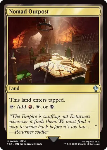 Nomad Outpost - Final Fantasy Commander - MTG - Untapped.gg