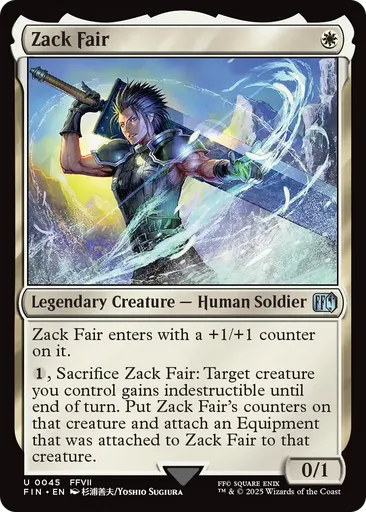 Zack Fair - Final Fantasy - MTG - Untapped.gg