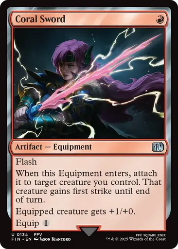Coral Sword - Final Fantasy - 万智牌 - Untapped.gg