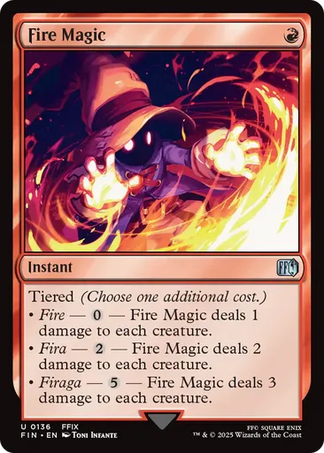 Fire Magic - Final Fantasy - MTG - Untapped.gg
