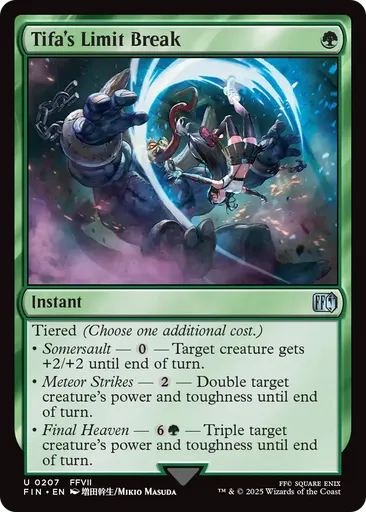 Tifa's Limit Break - Final Fantasy - MTG - Untapped.gg