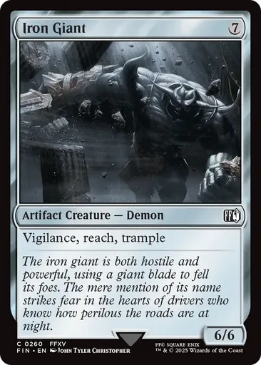 Iron Giant - Final Fantasy - MTG - Untapped.gg