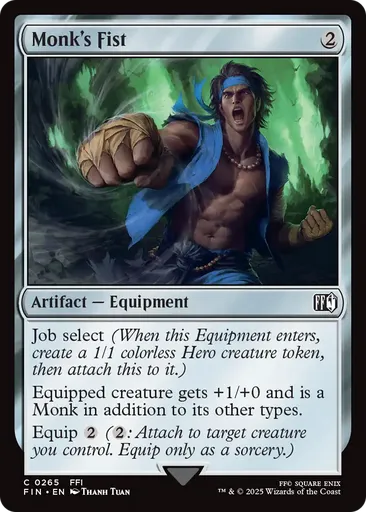 Monk's Fist - Final Fantasy - MTG - Untapped.gg