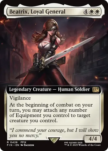 Beatrix, Loyal General - Final Fantasy - MTG - Untapped.gg