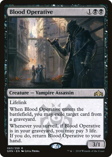 Blood Operative - Guilds of Ravnica - MTG - Untapped.gg