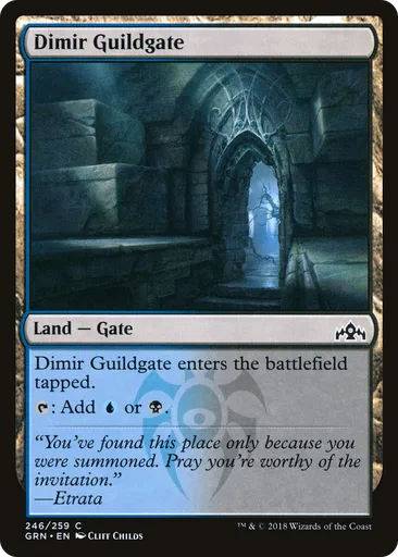 Dimir Guildgate - Duskmourn: House of Horror - Untapped.gg