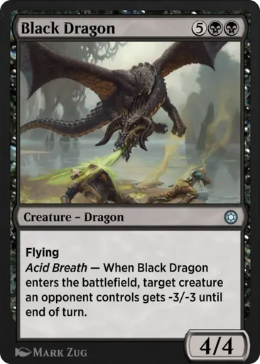 Black Dragon - Alchemy Horizons: Baldur's Gate - MTG - Untapped.gg