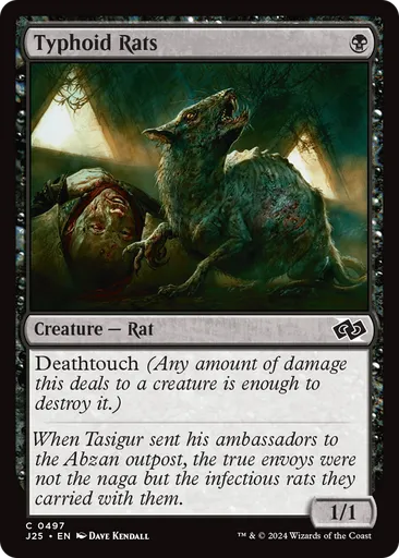 Typhoid Rats - Foundations Jumpstart - MTG - Untapped.gg