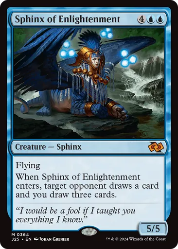 Sphinx of Enlightenment - Foundations Jumpstart - MTG - Untapped.gg