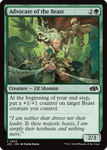 Advocate of the Beast - Foundations Jumpstart - MTG - Untapped.gg