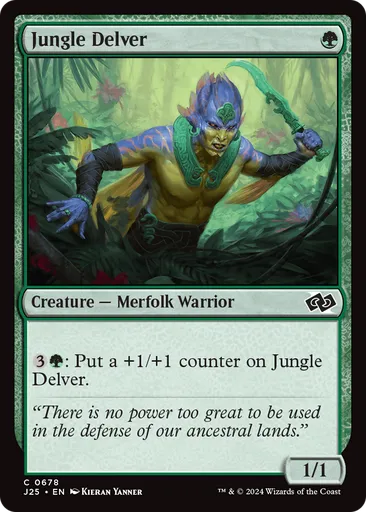 Jungle Delver - Foundations Jumpstart - MTG - Untapped.gg