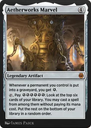 Aetherworks Marvel - Kaladesh Remastered - MTG - Untapped.gg