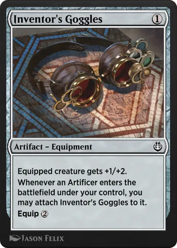 Inventor's Goggles - Kaladesh Remastered - MTG - Untapped.gg