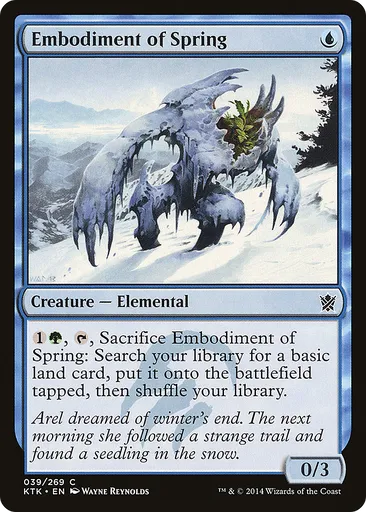 Embodiment of Spring - Khans of Tarkir - MTG - Untapped.gg