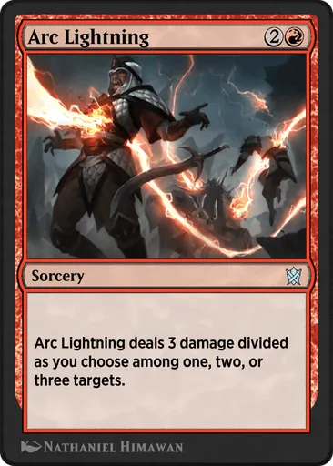 Arc Lightning - Khans of Tarkir - MTG - Untapped.gg