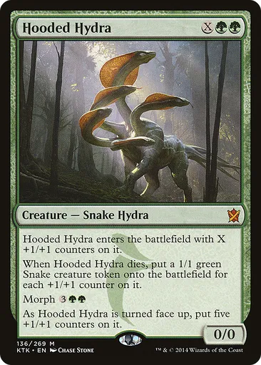 Hooded Hydra - Khans of Tarkir - MTG - Untapped.gg