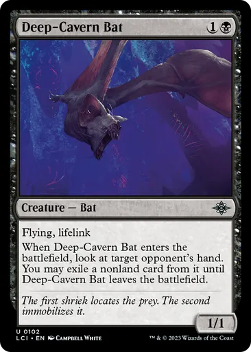 Deep-Cavern Bat - The Lost Caverns of Ixalan - MTG - Untapped.gg