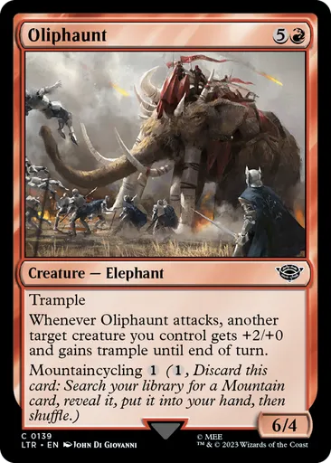 Oliphaunt - The Lord of the Rings: Tales of Middle-earth - MTG ...