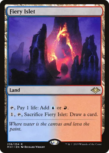 Fiery Islet - Historic Anthology VII - MTG - Untapped.gg