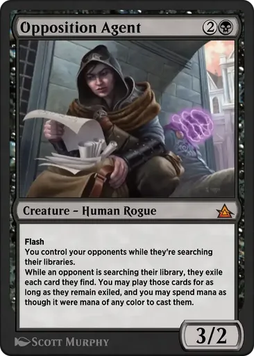 Opposition Agent - Through the Omenpaths Bonus Sheet - MTG - Untapped.gg
