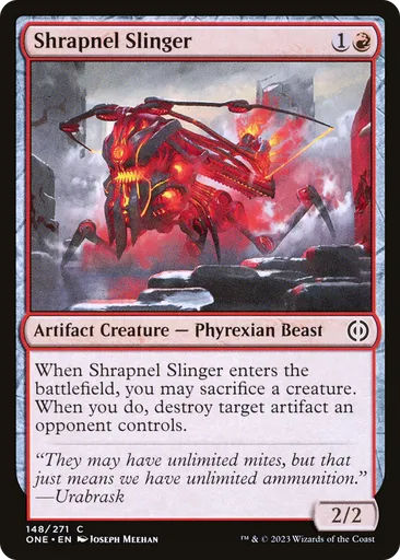 Shrapnel Slinger - Phyrexia: All Will Be One - MTG - Untapped.gg